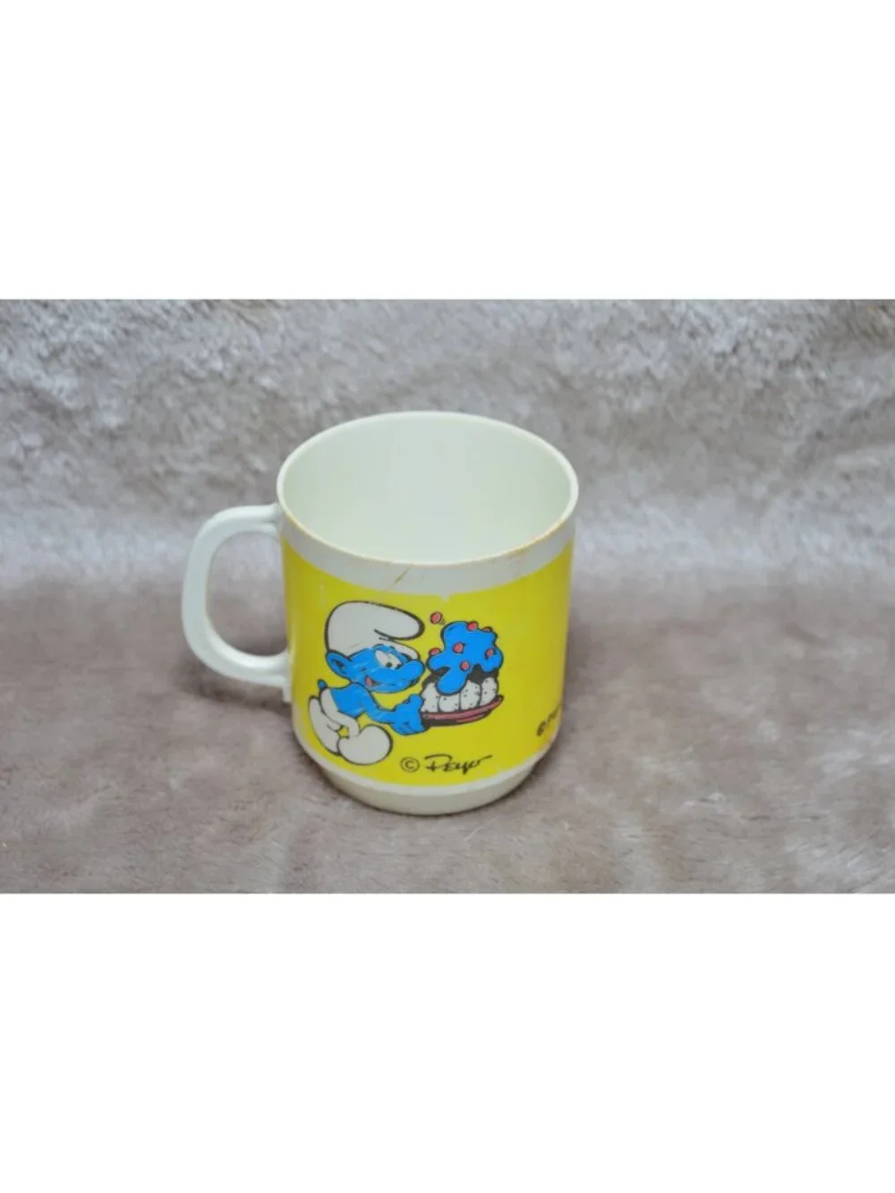 Toys | Vintage Smurfs Teacup Toy Small Retro Melamine 8s Smurfette ...